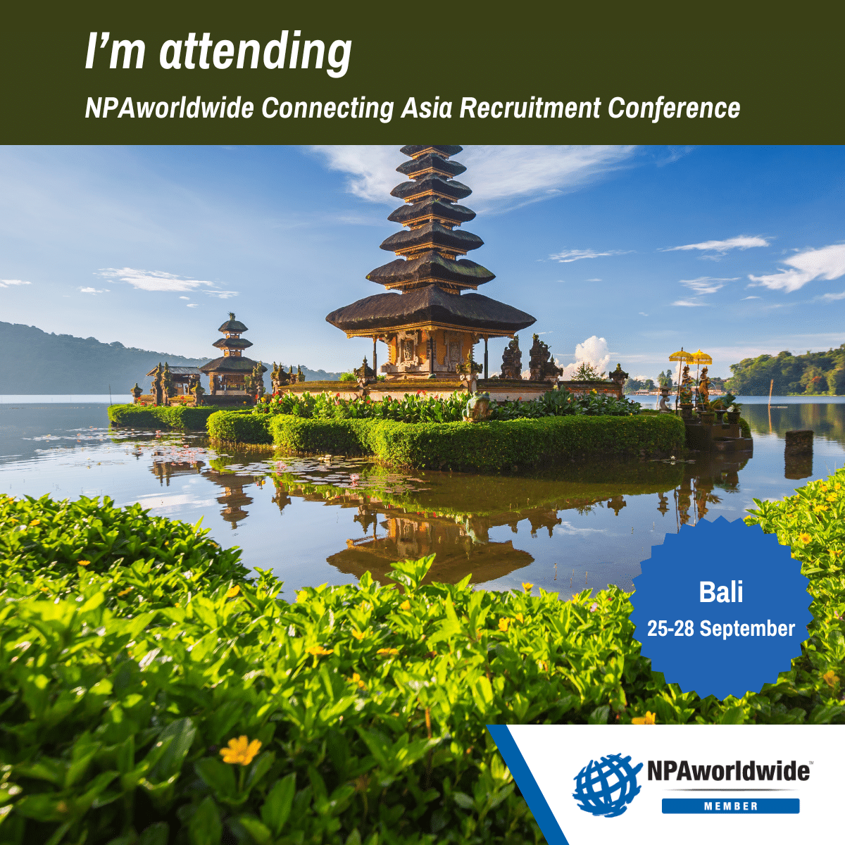 I’ll be thinking of you when in Bali! - Tom Sorensen